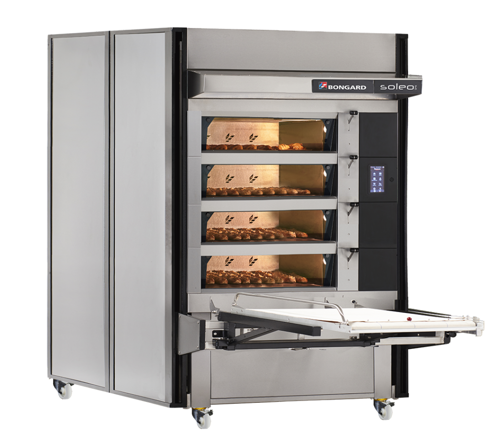 Soleo Evo M4 Shop modular oven with baking opening - Bongard